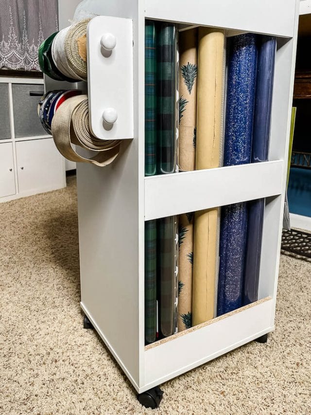 How to Create the Perfect Gift Wrapping Station - My Homier Home