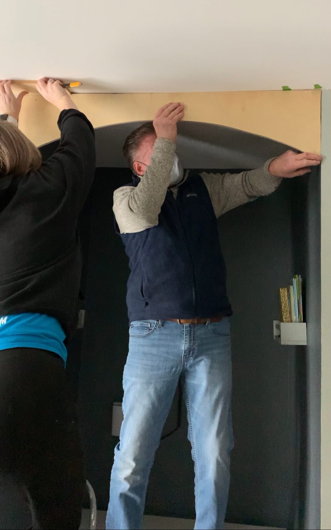 How to Hide an Unlevel Ceiling with Wood