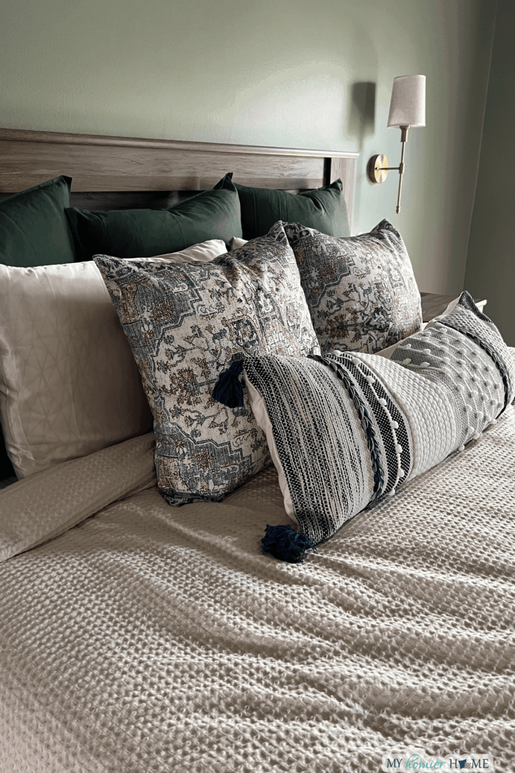How to Arrange Pillows on a King Bed the Easy Way - My Homier Home
