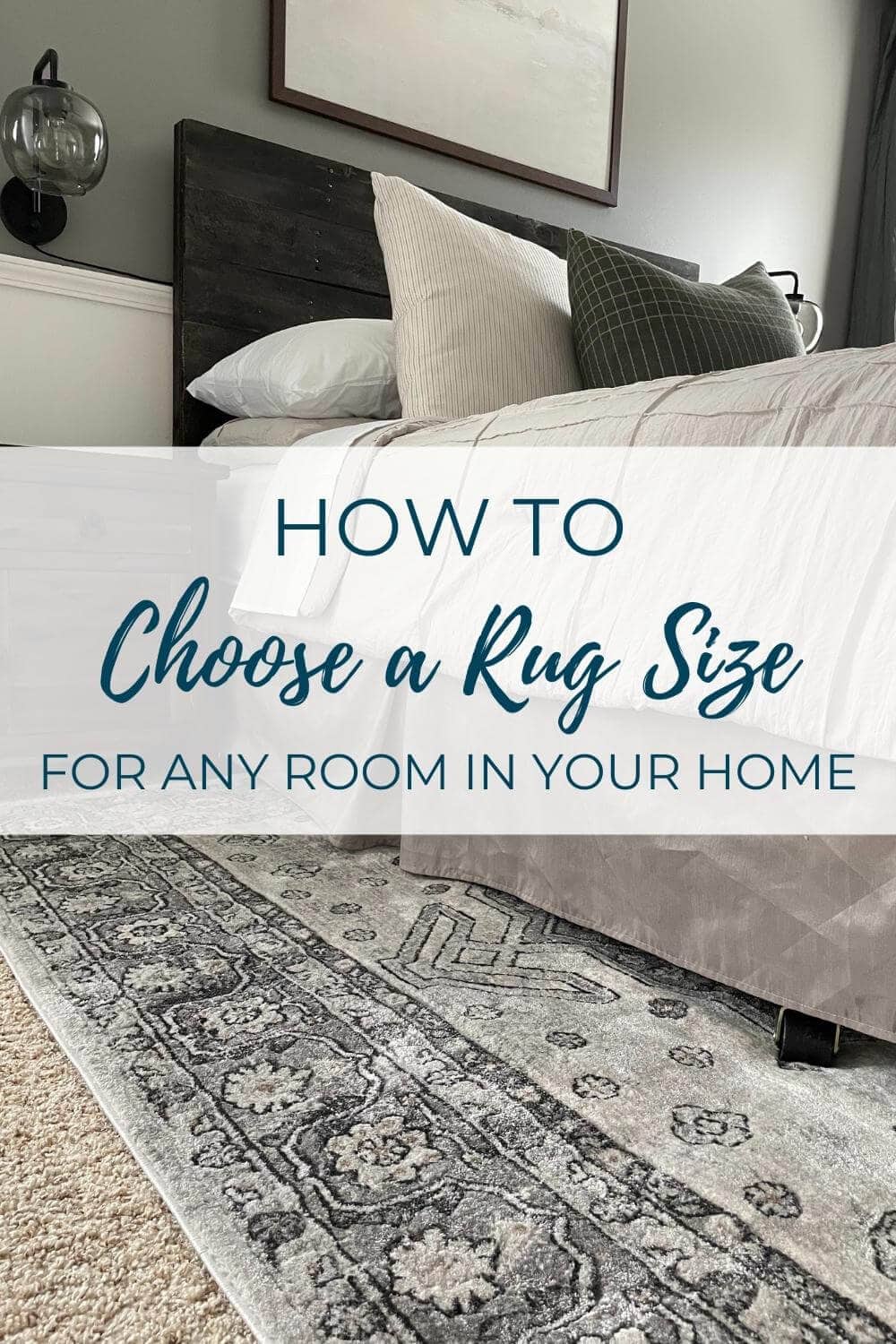 How to Choose a Rug Size for Any Room in your Home - My Homier Home