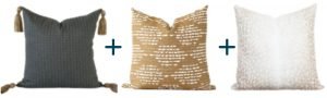 How to Mix and Match Throw Pillow Patterns