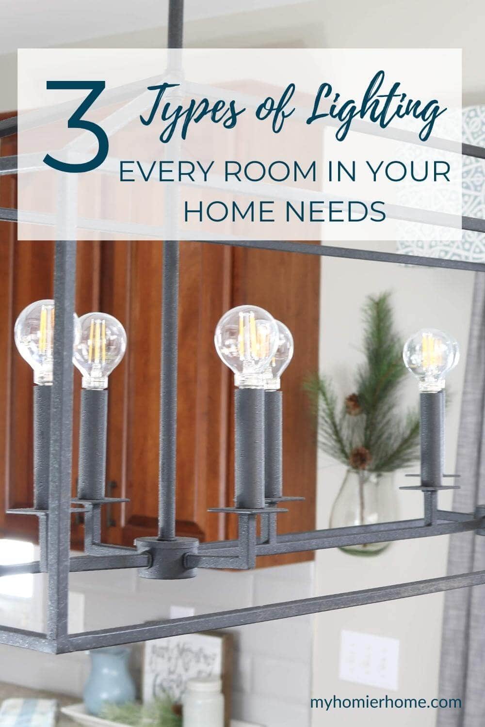 3 Types of Lighting Every Room in your Home Needs